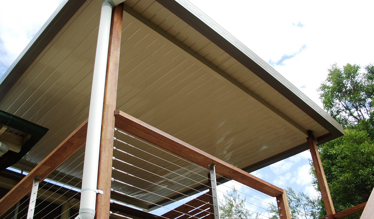How do I clean out the gutters on my patio and house? | Additions ...